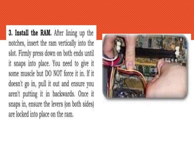 Computer Assembly and Disassembly (2nd Lesson part 2).ppt | IT and ...