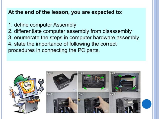 Computer Assembly and Disassembly (2nd Lesson part 2).ppt | IT and ...