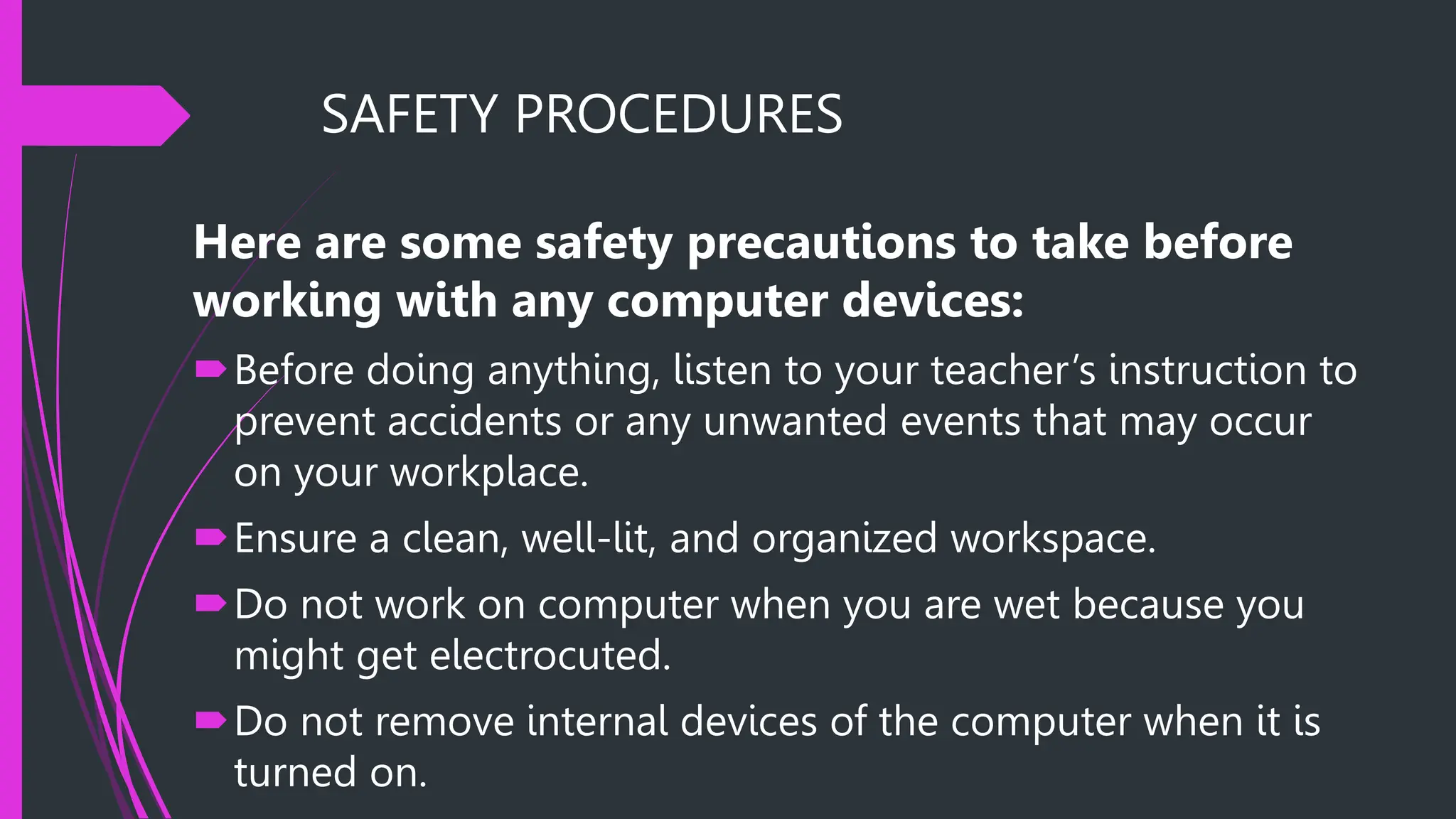 Computer Assembly and Disassembly Procedures_student.pptx | Computer ...