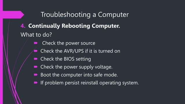 Computer Assembly and Disassembly Procedures_student.pptx | Computer ...