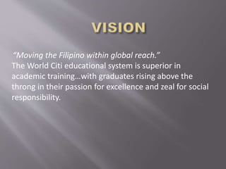 WCC Guimba Campus | PPT