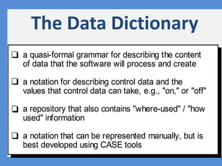 What is a DATA DICTIONARY? | PPTX