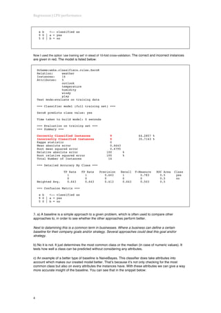Data mining Computerassignment 2 | PDF