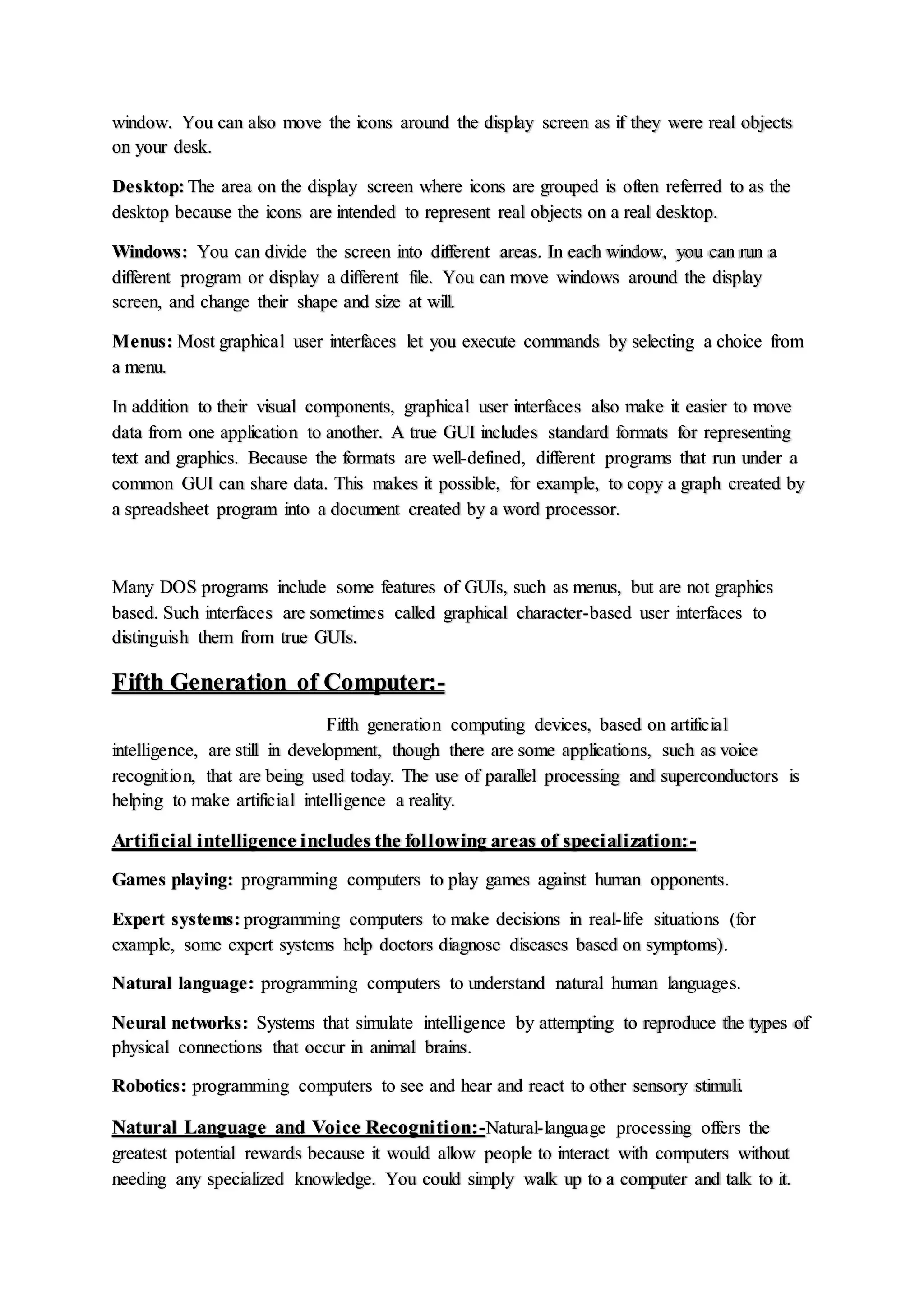 History of computer software. | DOCX