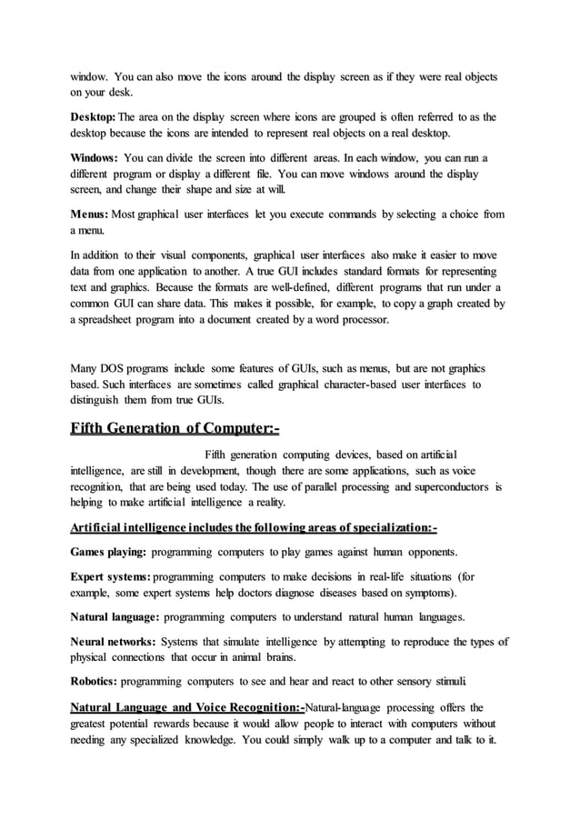 History of computer software. | DOCX