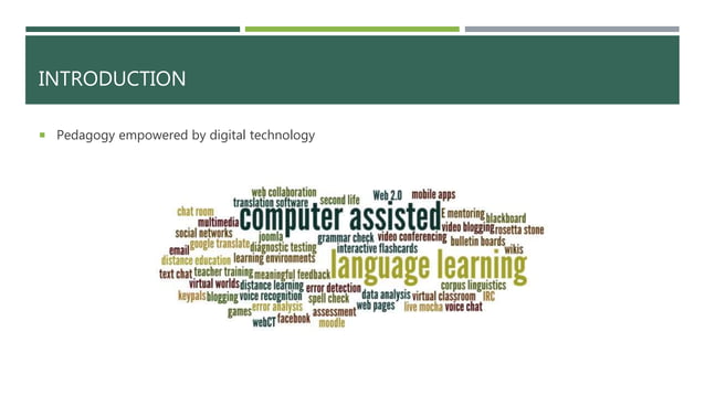 Computer assisted instruction | PPTX