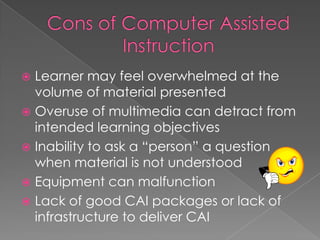 Computer Assisted Instruction | PPTX