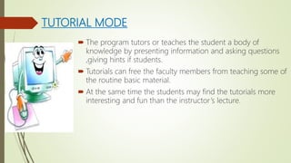 Computer assisted instruction | PPTX