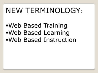 Computer assisted instruction | PPTX