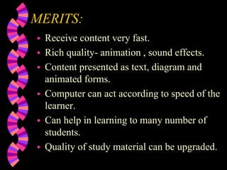 Computer Assisted Instructions | PPT