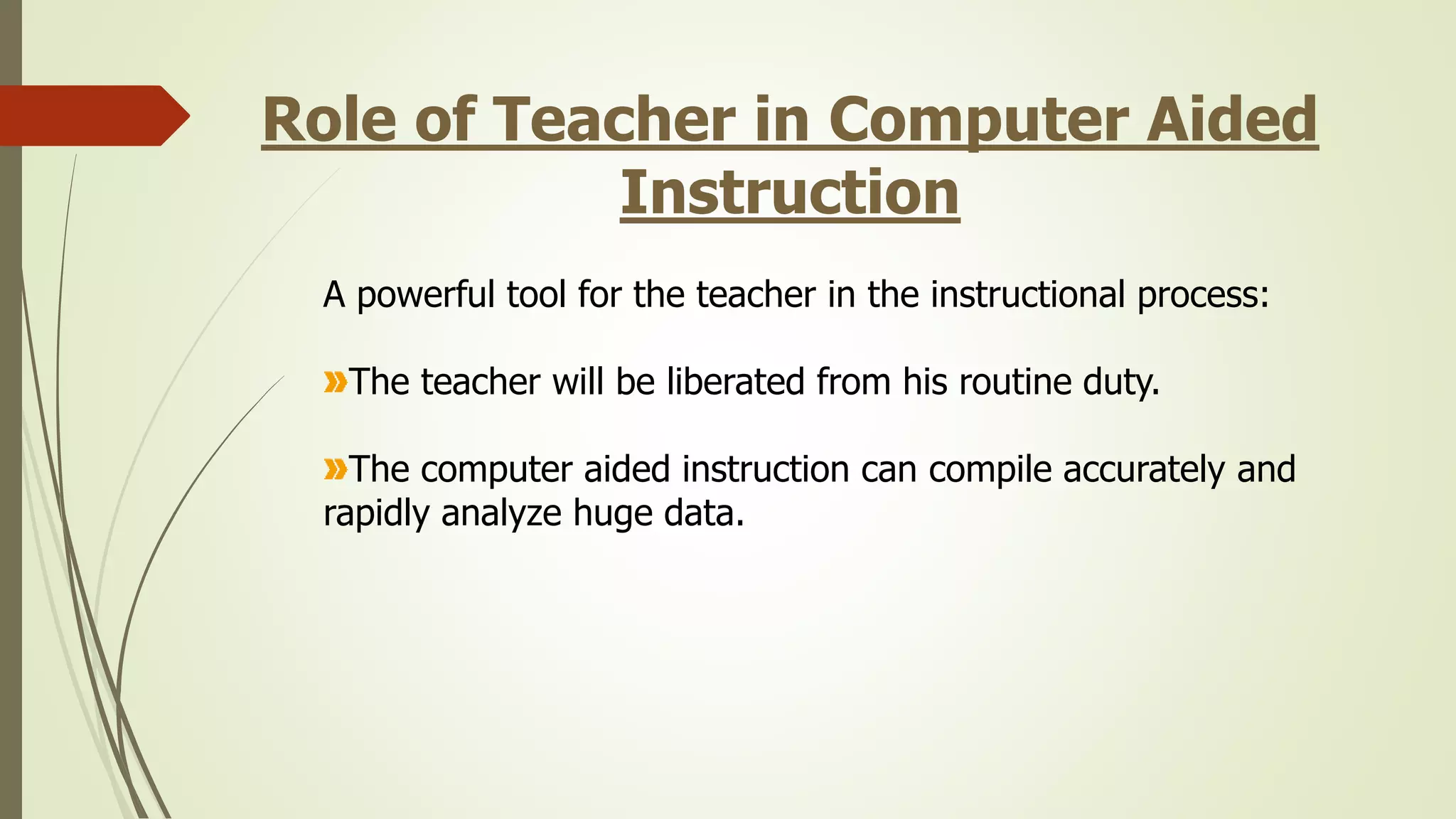 Computer assisted instructions edit shalabh (4) | PPTX