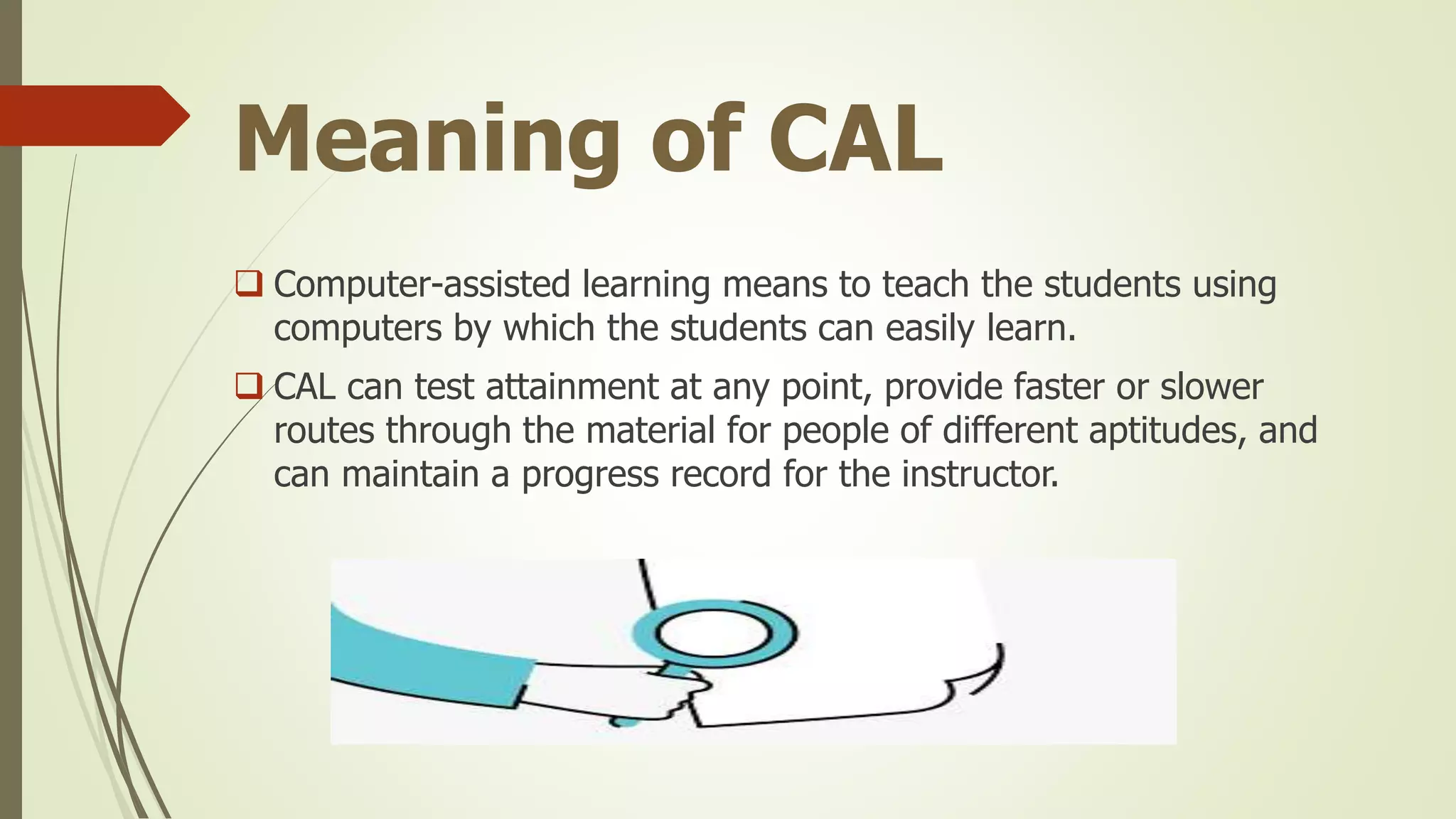Computer assisted instructions edit shalabh (4) | PPTX