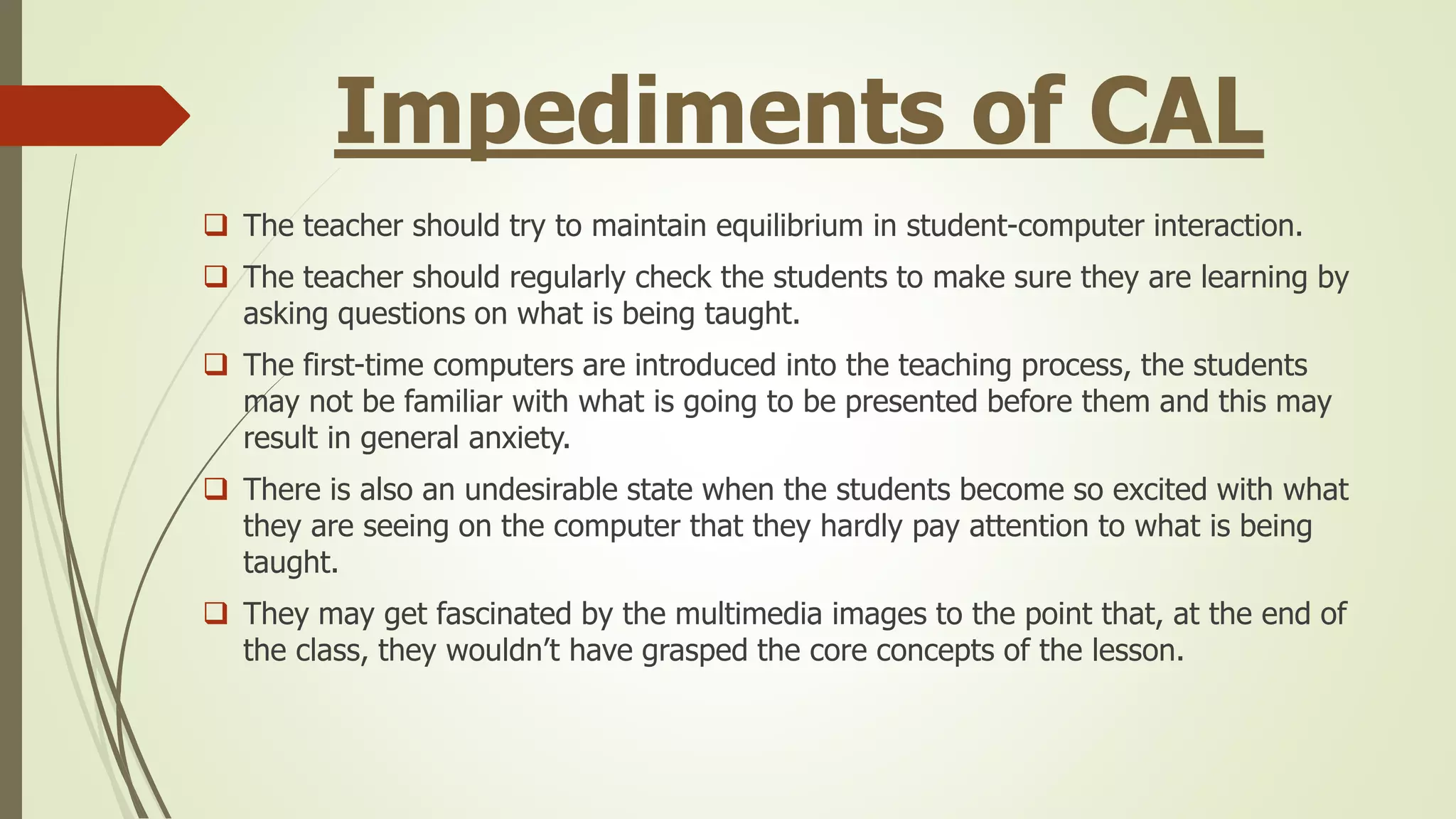 Computer assisted instructions edit shalabh (4) | PPTX
