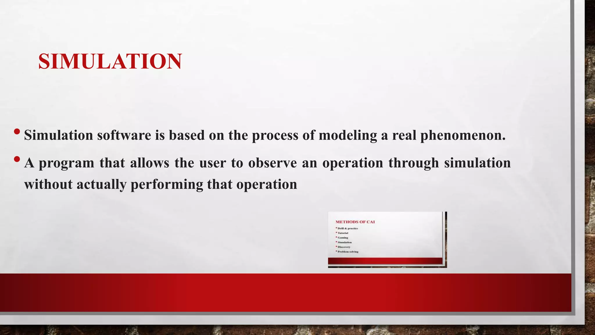 Computer assisted instruction vs computer managed instruction | PPTX