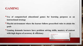 Computer assisted instruction vs computer managed instruction | PPTX