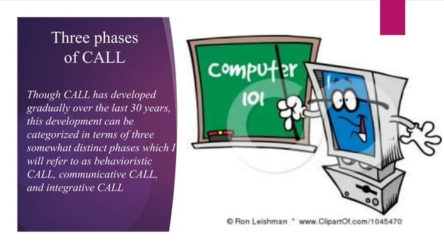 Computer assisted language learning - Tarea | PPT