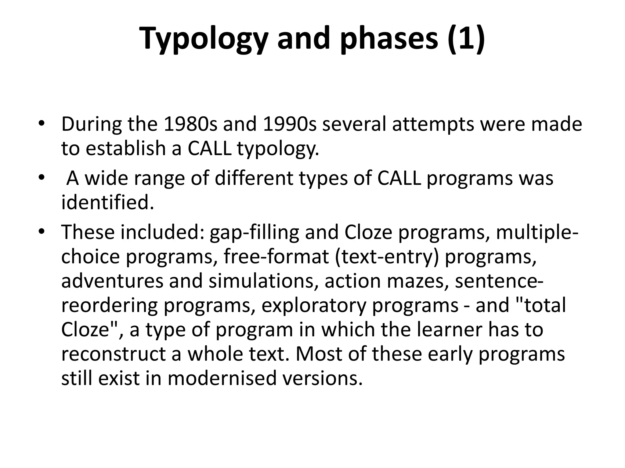 Computer Assisted Language Learning | PPTX