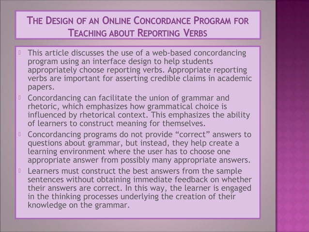 Computer Assisted Language Learning97 2003 | PPT