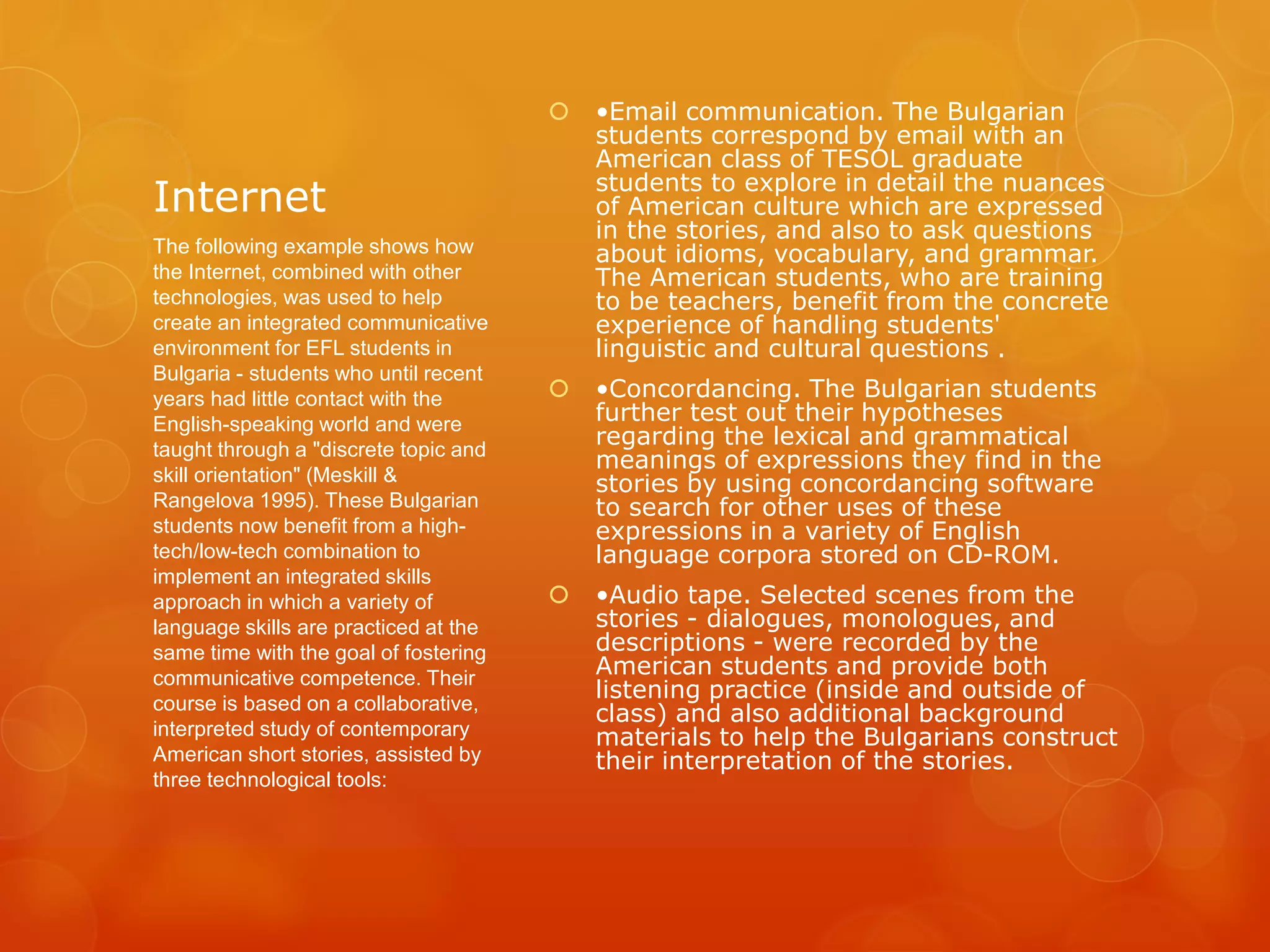 Computer assisted language learning act 6 | PPT