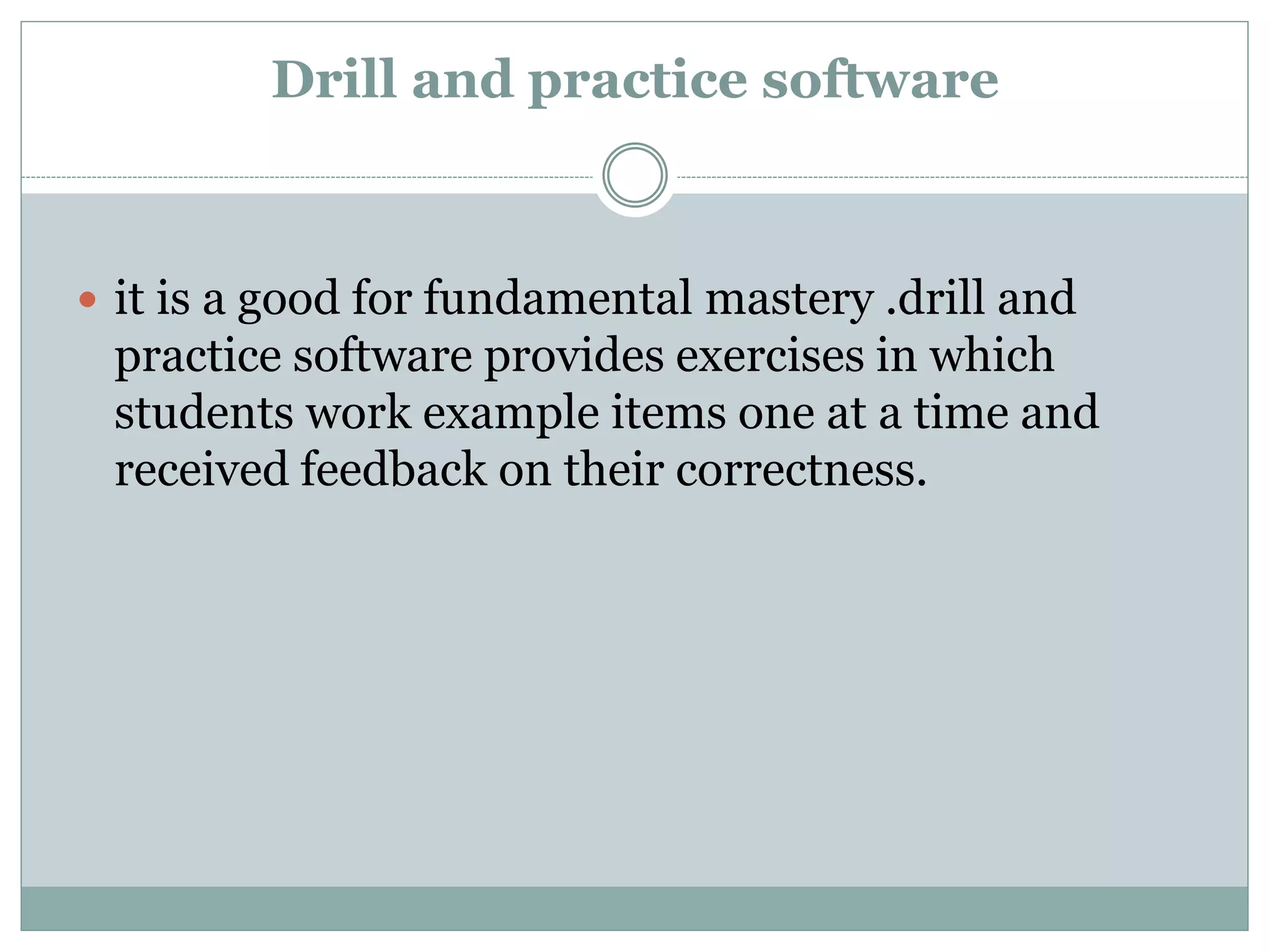 Computer assisted learning | PPT