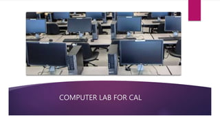 Computer assisted learning | PPTX | Education