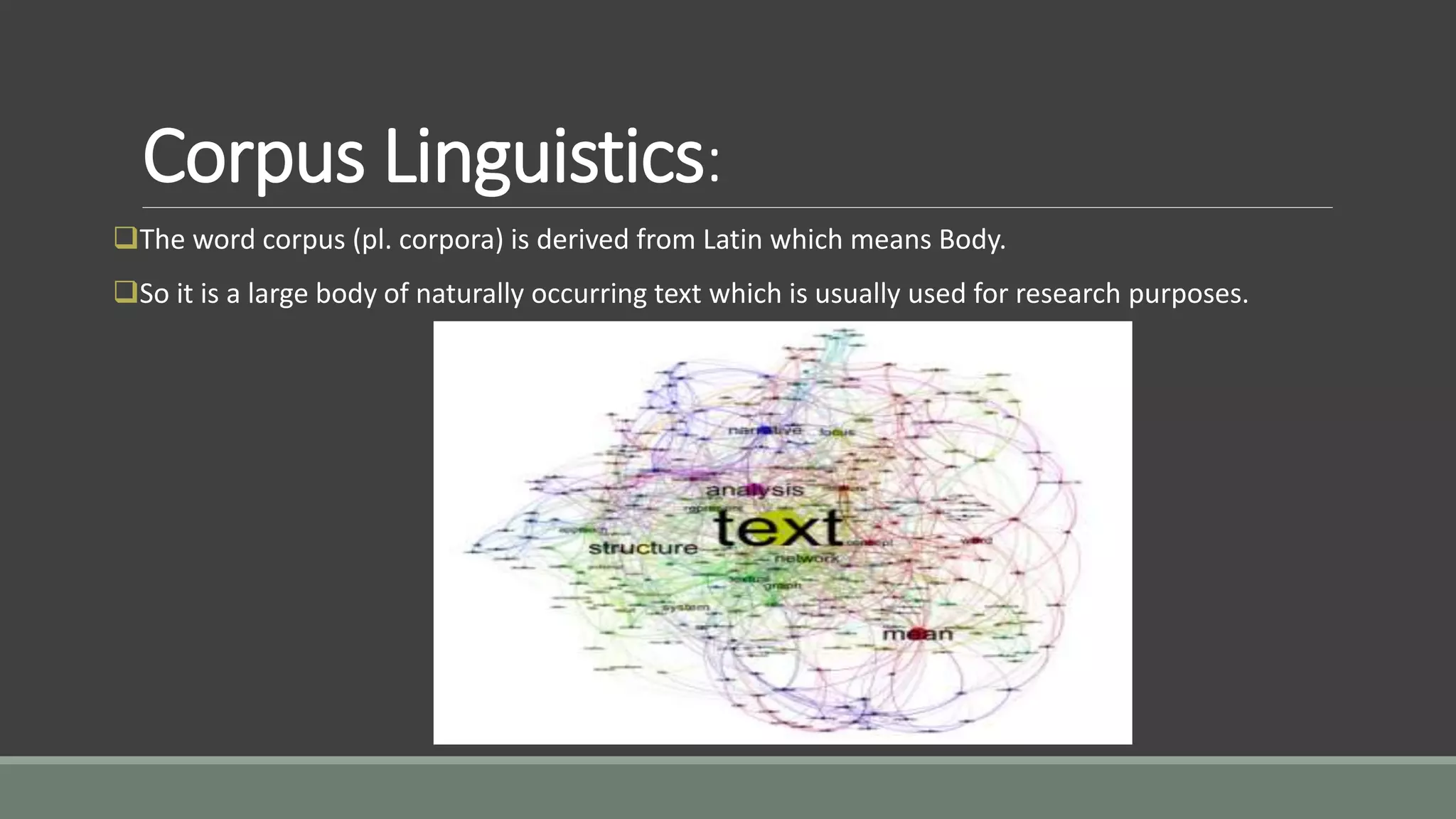 Computer assisted text and corpus analysis | PPTX