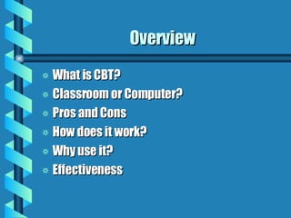 Computer Based Training2 | PPT