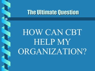 Computer Based Training2 | PPT