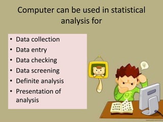 Computer based data analysis | PPTX