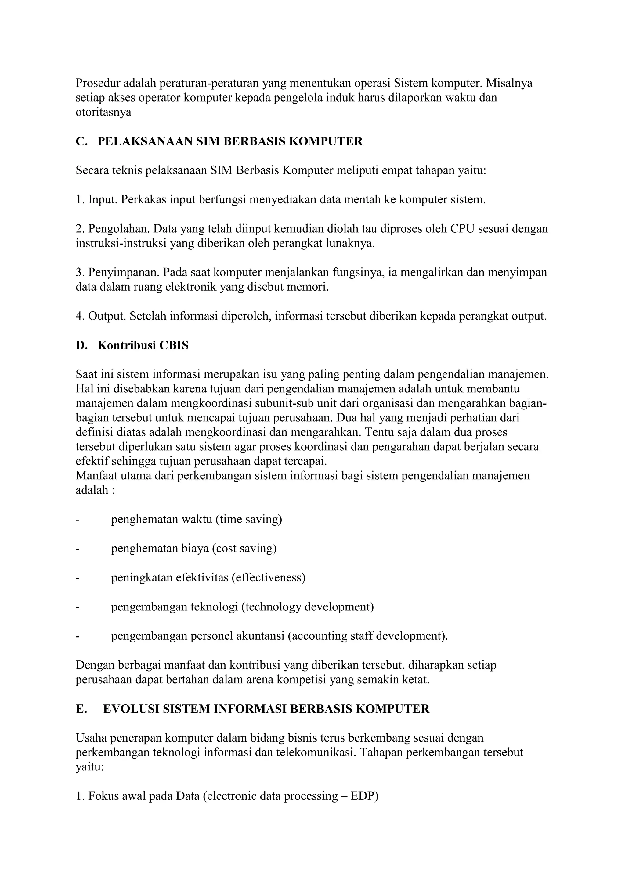 Computer based information system | PDF