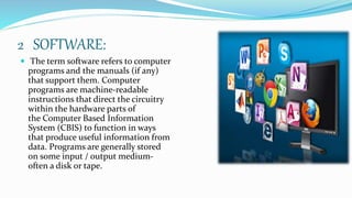 Computer based information system | PPTX