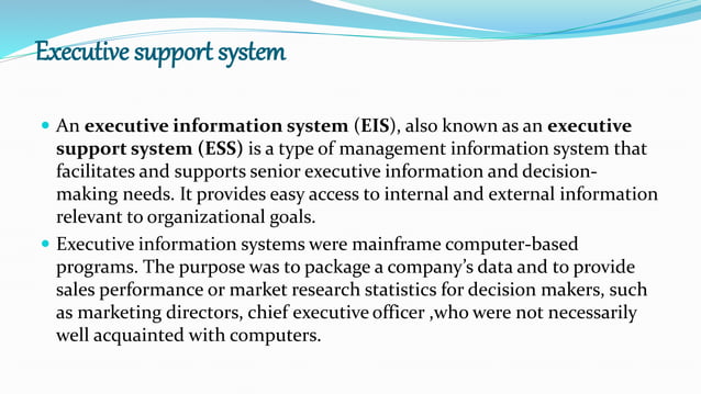 Computer based information system | PPTX | Operating Systems | Computer ...
