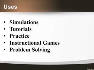 Computer Based Instruction | PPTX