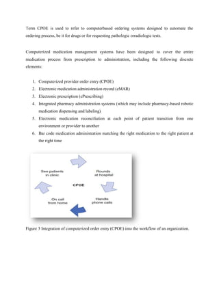 Computer based patient record for anaesthesia | PDF