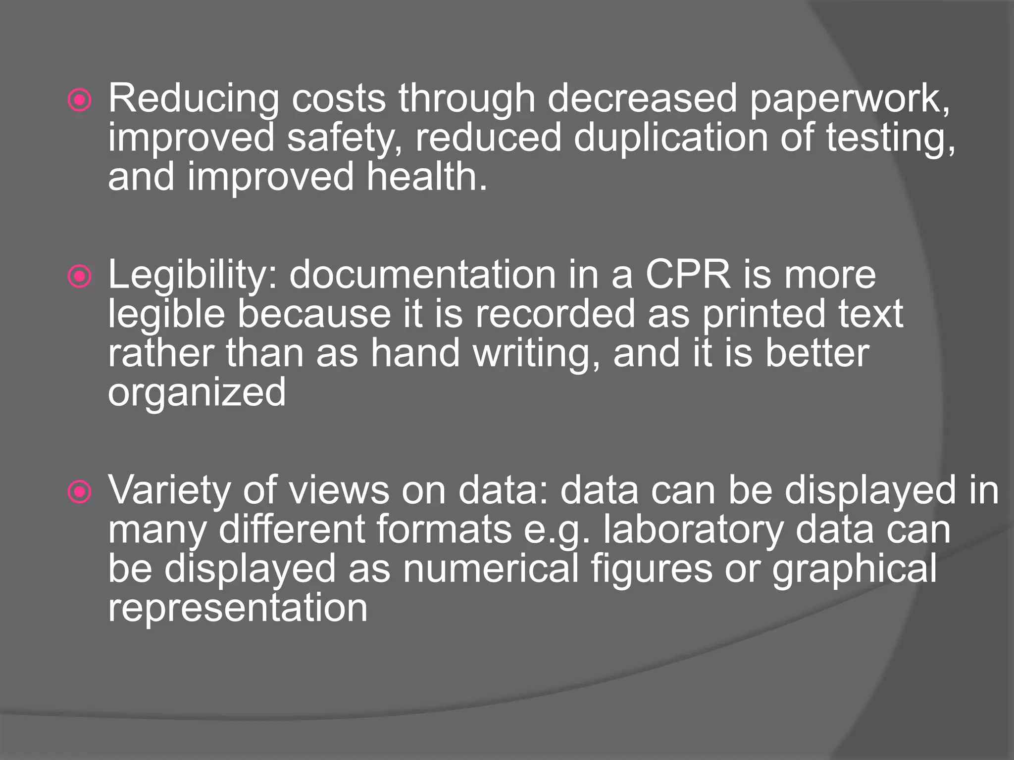 Computer based record | PPTX