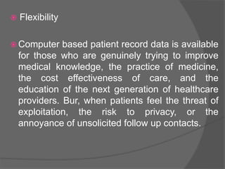 Computer based record | PPTX