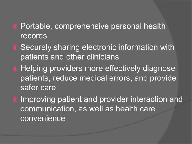 Computer based record | PPTX | Health Insurance | Insurance