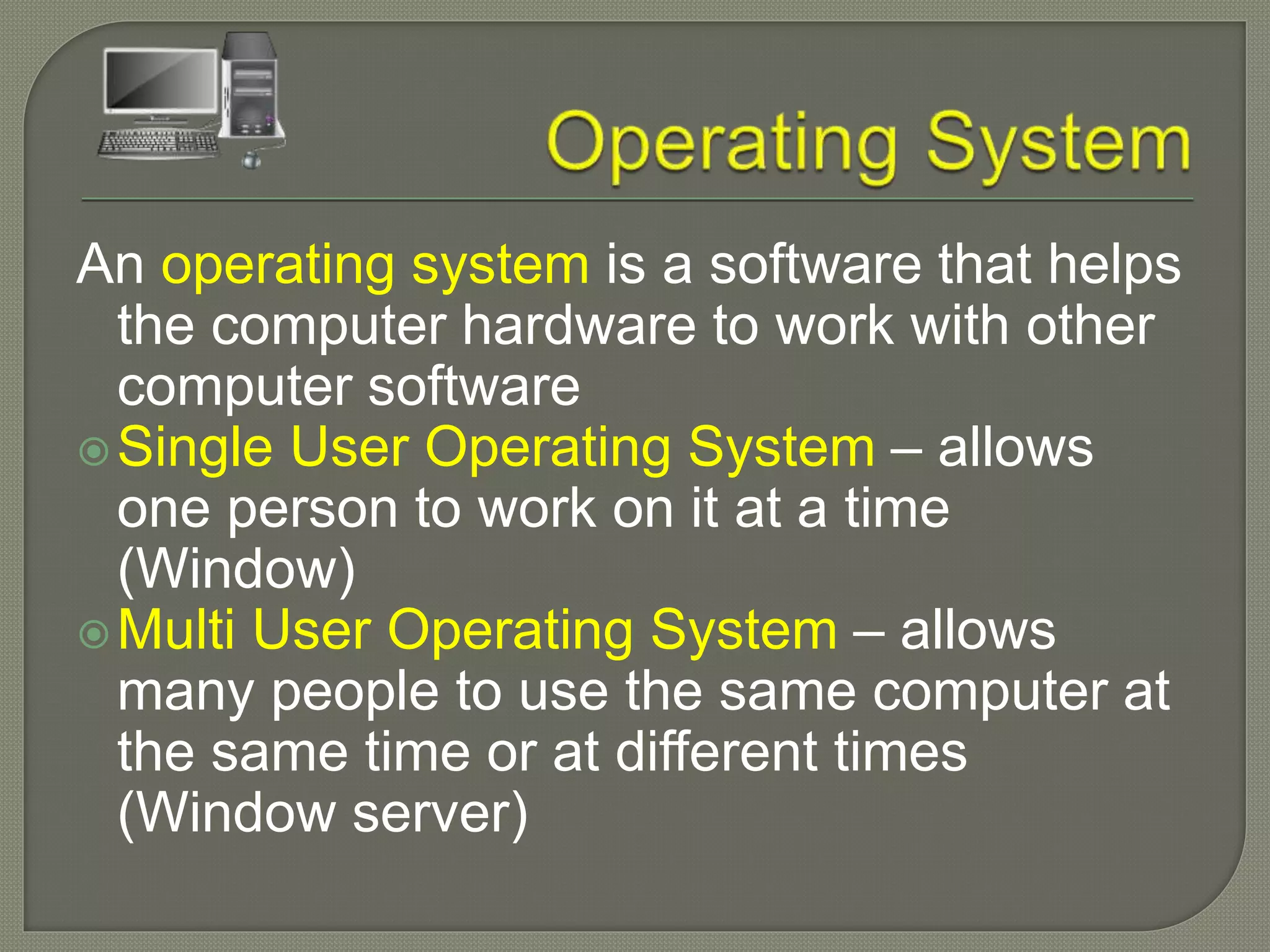 Basics of Computer | PPT