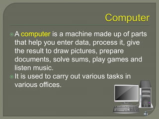 Basics of Computer | PPT