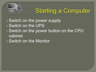 Basics of Computer | PPTX