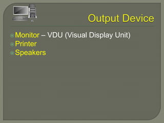 Basics of Computer | PPT