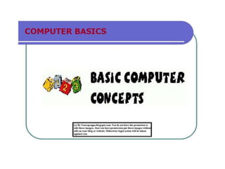 Computer basic course | PPT
