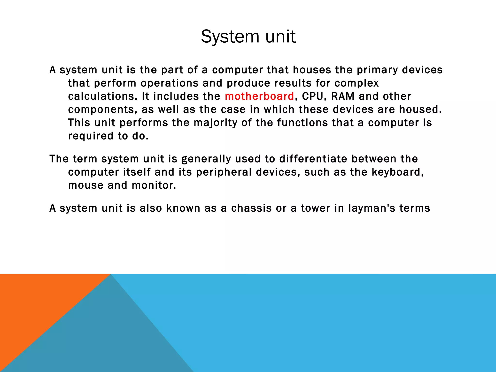 Computer basic | PPT