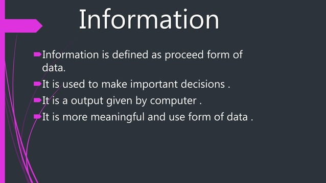 Computer basic definations | PPT