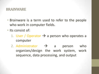 Computer basic operations | PPTX