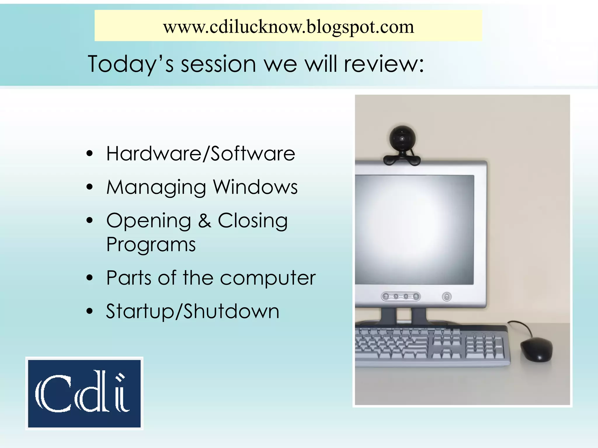 Computer basics | PPT