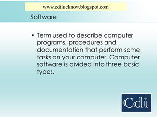 Computer basics | PPT