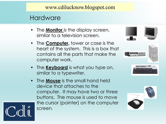 Computer basics | PPT