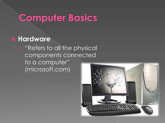 Computer Basics | PPT