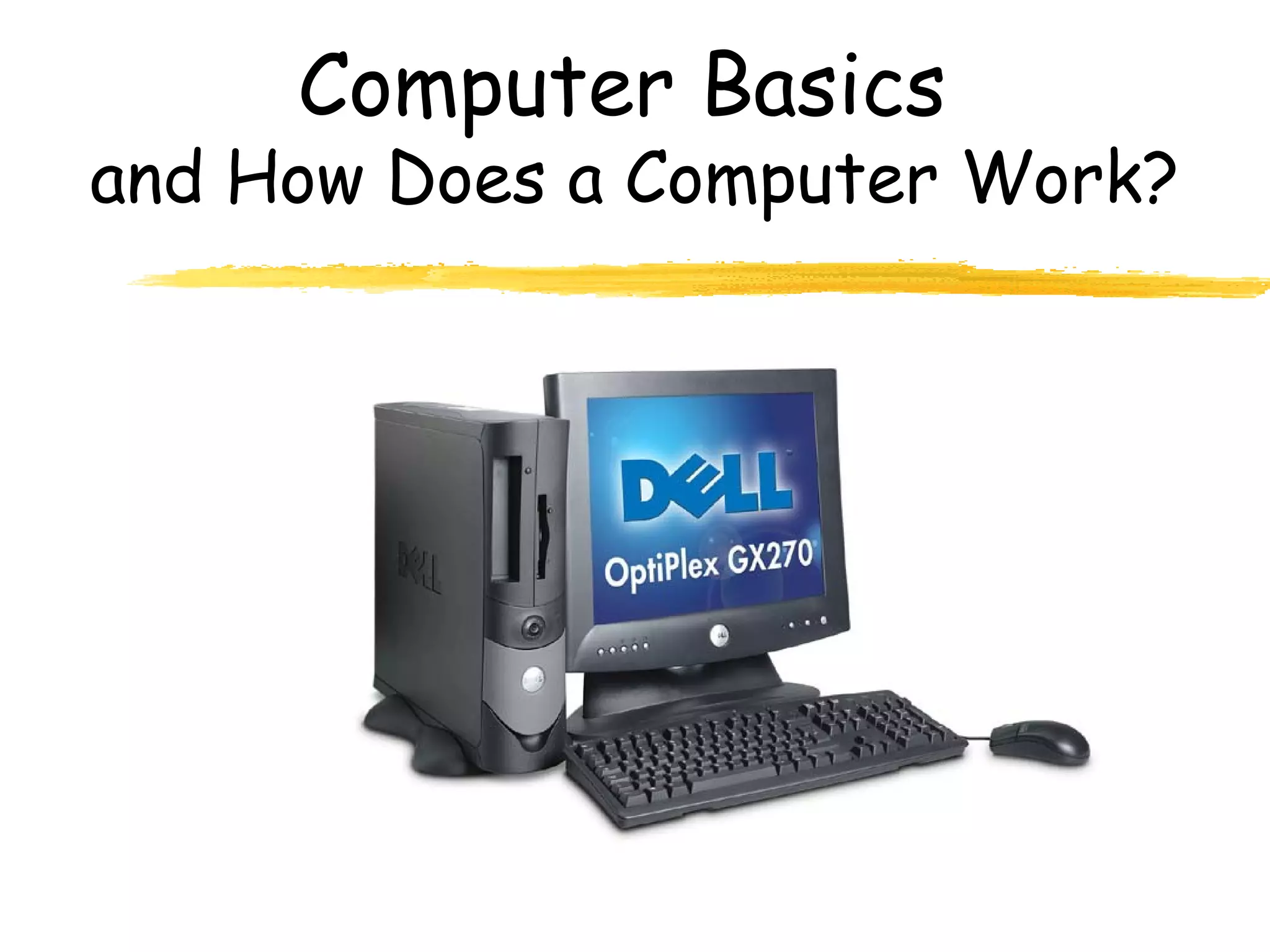 Computer basics | PPT